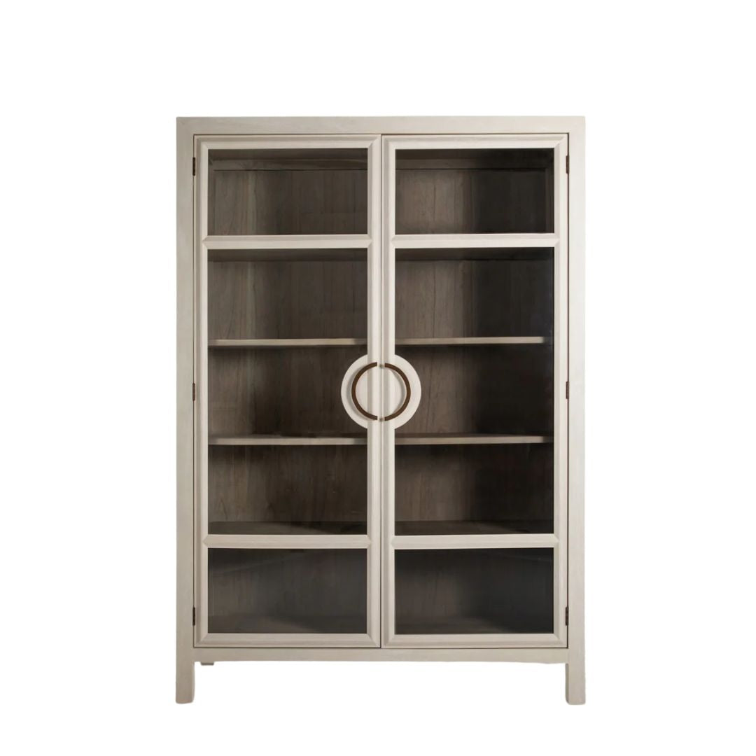 Elias Contemporary Wood Cabinet | Lighting Reimagined