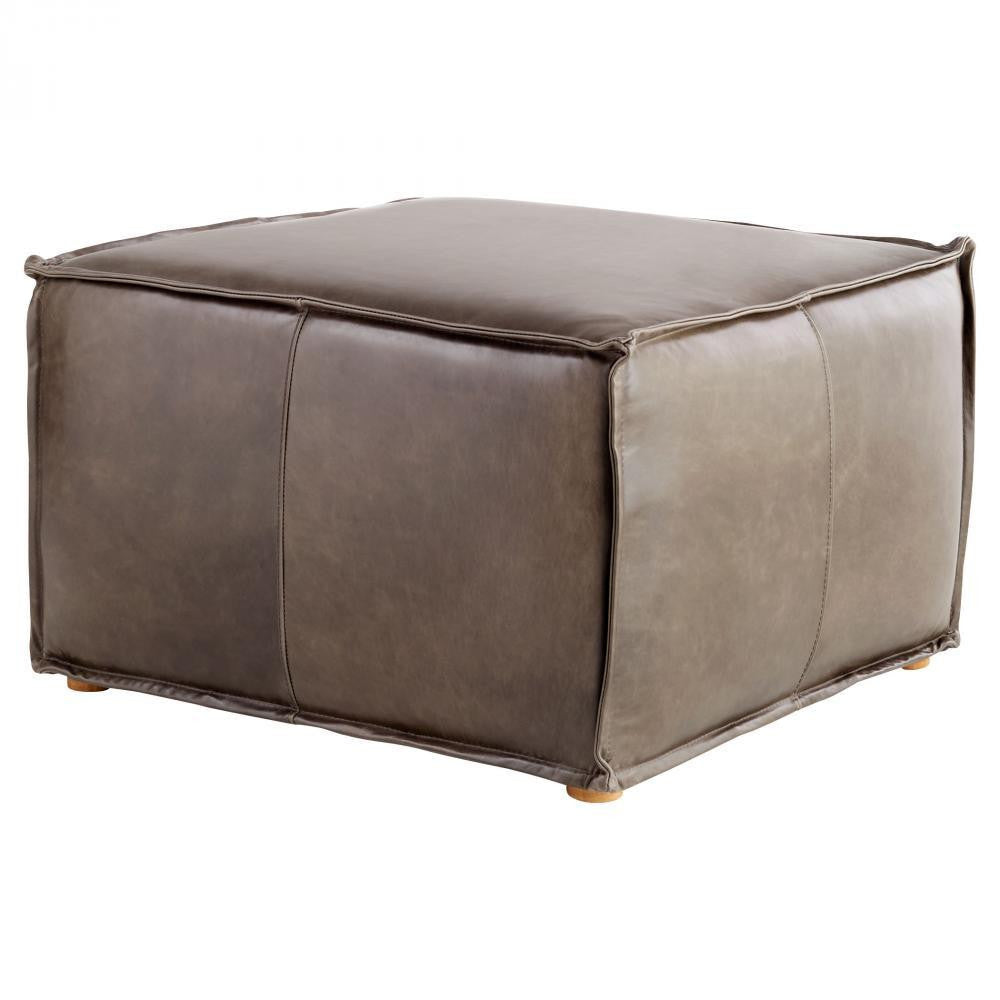 Lusso | Square Pouf- Grey, Cyan Designs 11449 MKLXX | Cyan Designs ...